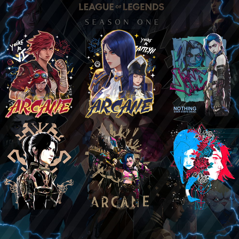 ARCANE (20 DISEÑOS EN PNG) – Sublimidreams